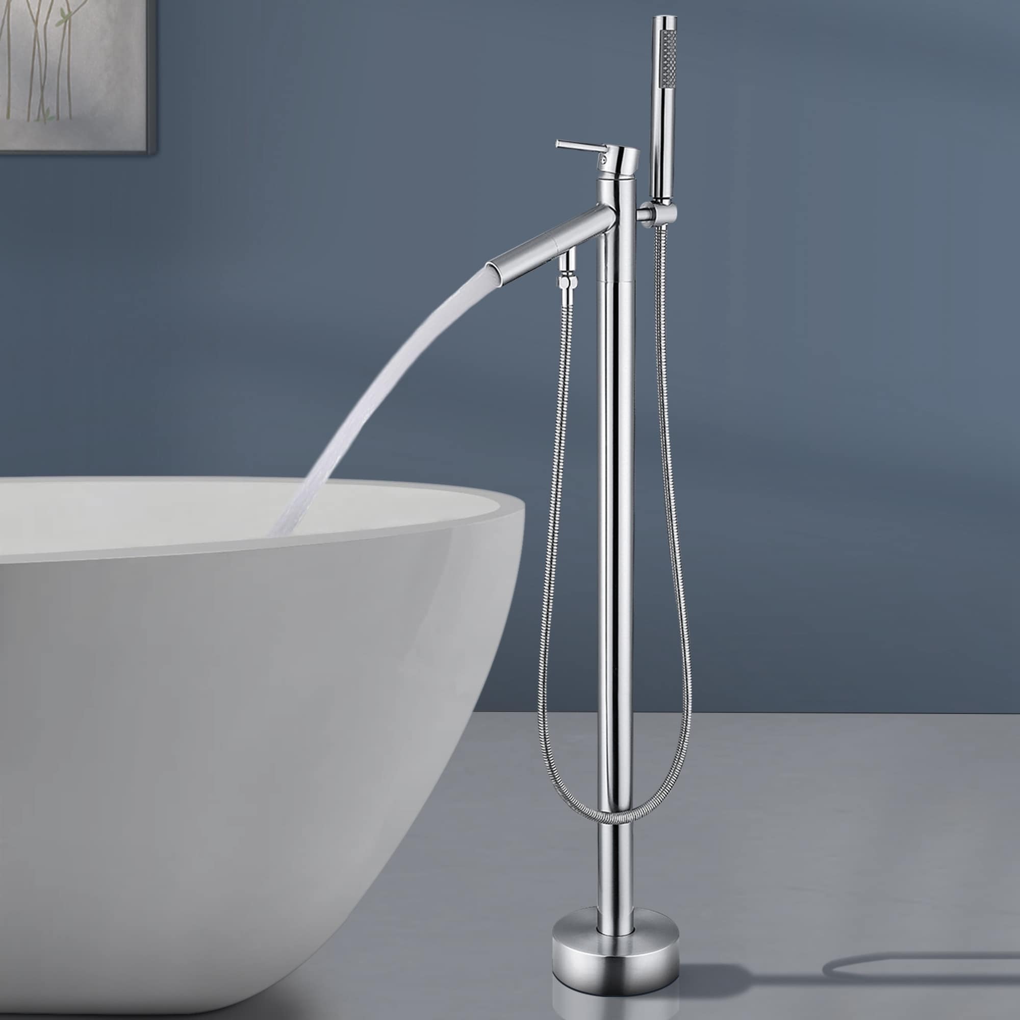 Topcraft Classical Freestanding Bathtub Faucet with Handheld Shower ...