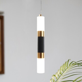 1-Light Modern Acrylic Pendant Light Fixture for Kitchen Island Decor ...