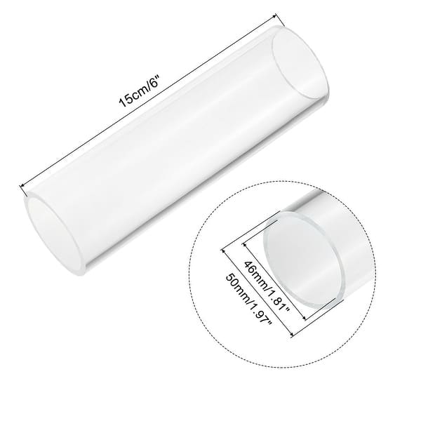 Acrylic Pipe Rigid Tubes for Lamp and Lantern Water Cooling System ...