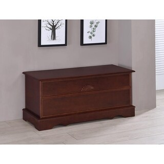 Paula Rectangular Cedar Chest - 40.00 x 16.00 x 18.50 - Bed Bath ...