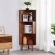 Corner Shelf, Multi-layer Corner Bookshelf, Bookcase, Display Rack ...