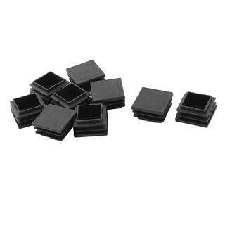 Office Plastic Square Chair Leg Foot Cover Tube Insert 27x27mm 9 Pcs ...