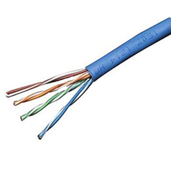 Cylindrical Blue Ethernet Cable Plastic American Imaginations - Bed ...