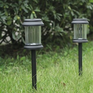 Solar Powered Integrated LED Garden pathway Light Pack(Set of 6) - Bed ...
