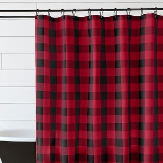 Farmhouse Living Buffalo Check Shower Curtain - Bed Bath & Beyond ...