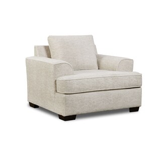 Charlie 47" Wide Cream Chair - Bed Bath & Beyond - 37014336