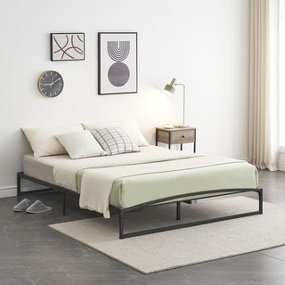 10 Inch Metal Platform Low Profile Bed Frame - On Sale - Bed Bath ...
