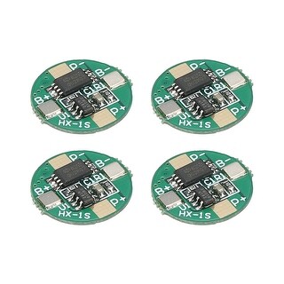 4.2V 2A 18650 Battery Charger Module Charging Board Pack of 4 - Green ...