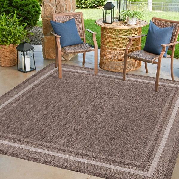 Outdoor Dimension Collection Area Rug - On Sale - Bed Bath & Beyond ...