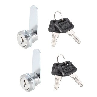 Cam Lock 16mm Cylinder Length Fits Max 5/16-inch Panel 2Pcs - 16mm ...