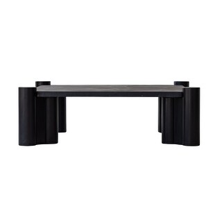 39" Wide Coffee Table, Black - Bed Bath & Beyond - 37639498