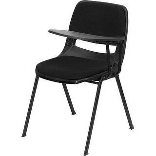 Left-Handed Ergonomic Tablet Arm Chair with Padded Seat for Classrooms ...