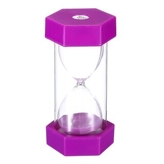 3 Minute Sand Timer, Hexagon Small Sandy Clock, Count Down Sand Glass ...