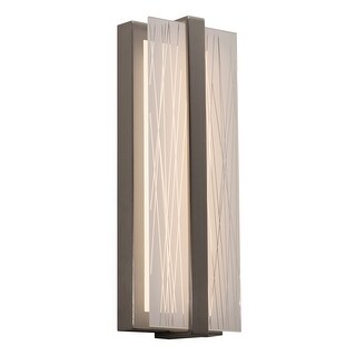 AFX GLYS140512L30D1 Gallery 14" Tall LED Wall Sconce - Bed Bath ...