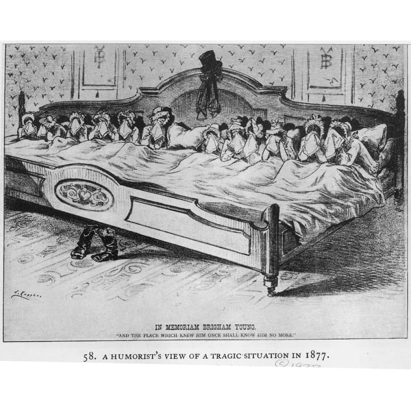 Cartoon On The Death Of Mormon Leader History - Bed Bath & Beyond ...