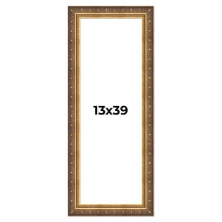 13x39 Frame Gold Real Wood Picture Frame - Bed Bath & Beyond - 39378620