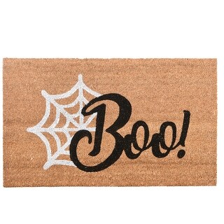 National Tree Company 'BOO!' Doormat Decoration, Halloween Collection ...
