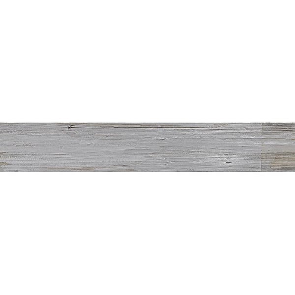 Apollo tile 6" x 36" Hickory Matte Gray Porcelain Tile (11.6 sq ft/case ...