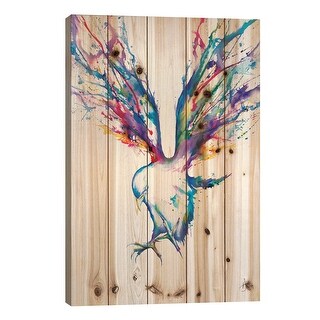 Achilles Print On Wood by Marc Allante - Multi-Color - Bed Bath ...