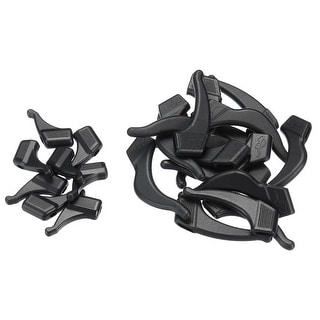 12pair Glasses Ear Grips Anti Slip Eyeglass Ear Hooks Black 3 Size ...