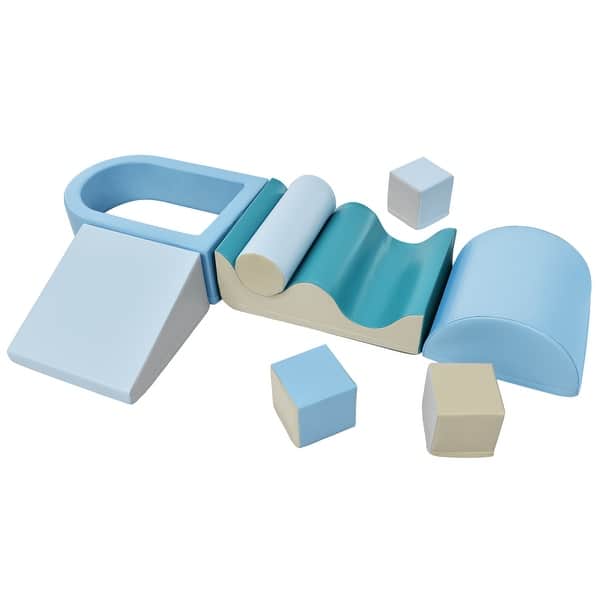 8 in 1 Soft Climb and Crawl Foam Playset, Play Equipment Climb and ...