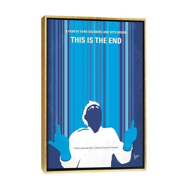 iCanvas "This Is The End Minimal Movie Poster" by Chungkong Framed ...