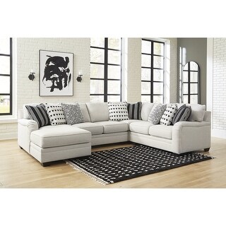 Signature Design by Ashley Huntsworth Dove Gray 4-Piece Sectional with ...