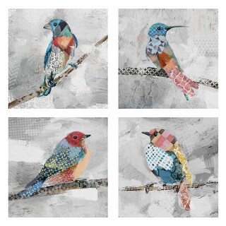 Flight Patterns I, II, III, IV by Studio Arts Canvas Art Prints - Bed ...