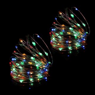 2-Pack 66' Ft 200 LEDs String Lights - Standard - Bed Bath & Beyond ...