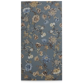 Industry Tile 24x48 Botanical Blue Porcelain Tile ( 2 Pieces per Case ...