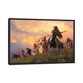 iCanvas "Lakotas - Prowlers Of The Grasslands" by Joe Velazquez Framed ...