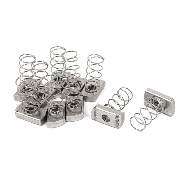 10 Pcs M10 304 Stainless Steel Long Spring Channel Nuts for B-Line ...