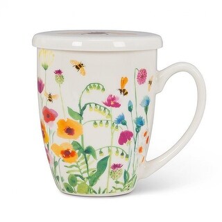 Bee Garden With Lid And Strainer Mug - Bed Bath & Beyond - 42487562
