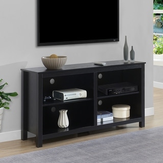 Convenience Concepts Montana Highboy TV Stand with Shelves for TVs up ...