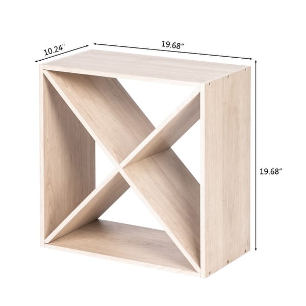 4 Cube Wine Rack, Holds 12-16 Bottles, Classic Style Wine Racks for ...