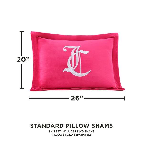 hot pink border bedding