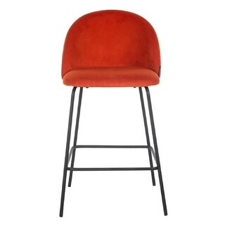 OROA Alyssa Curved Back Counter Chair - Bed Bath & Beyond - 37476356