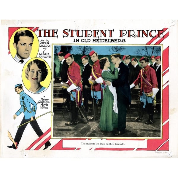 The Student Prince In Old Heidelberg Movie Poster Masterprint - Bed ...