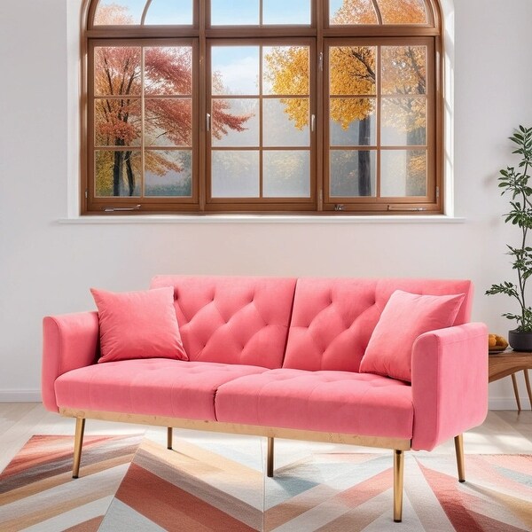 Peach loveseat store