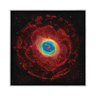 iCanvas "M57, The Ring Nebula (NGC 6720)" by Robert Gendler Framed ...