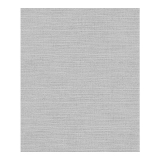 Perdita Light Grey Linen Wallpaper - 21 x 396 x 0.025 - Bed Bath ...