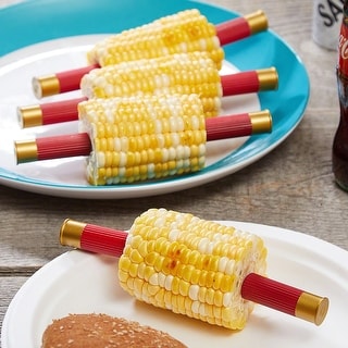 GrillHunter Shotgun Shell Corn Cob Holders, Set of 8 - Bed Bath ...