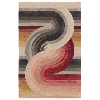 Rogue Handmade Abstract Area Rug - On Sale - Bed Bath & Beyond - 39047733