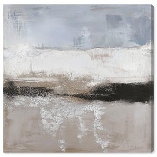 Graphite Depth I Canvas Neutral Abstracts by Art Remedy - Bed Bath ...