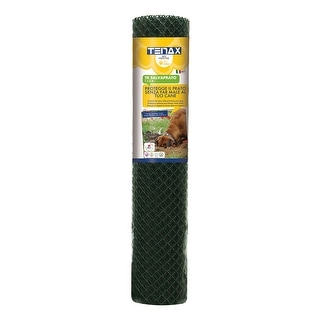 Tenax HDPE Plastic Flexible Mesh Lawn Turf Reinforcement, 6.7 x 100 ...
