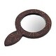 Novica Handmade Coco Reflection Coconut Shell Hand Mirror - Bed Bath ...