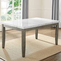 The Gray Barn Ellington Marble Top Dining Table - On Sale - Bed Bath ...
