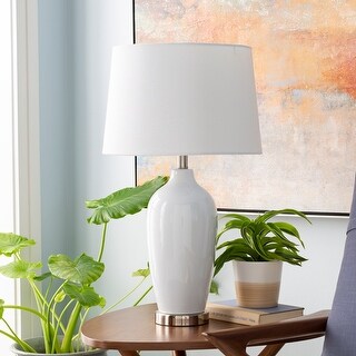 Dominique Traditional Glazed Ceramic 27-inch Table Lamp - Bed Bath ...