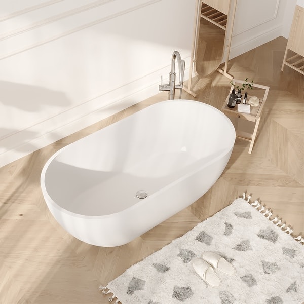 basic white bath
