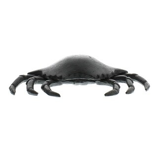 Metal Crab Design Box with Hinged Opening, Antique Black - Bed Bath ...